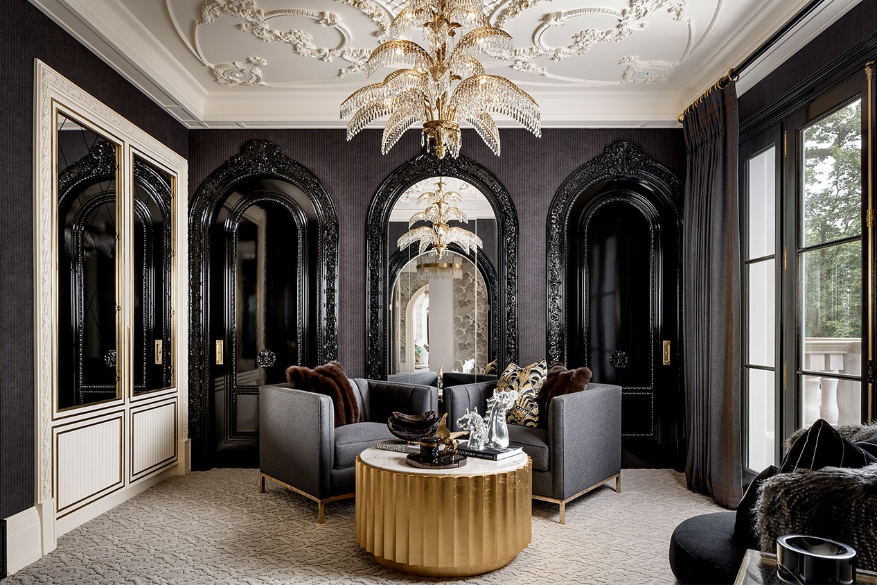 Blackness Beckons - Intense black interiors | Lori Morris Design