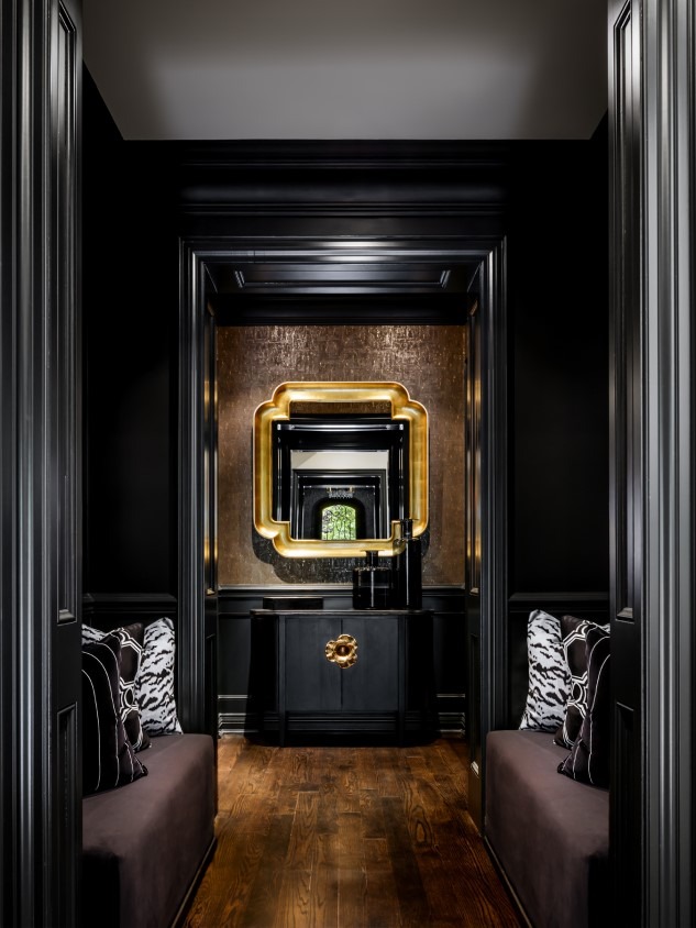 Blackness Beckons - Intense black interiors | Lori Morris Design