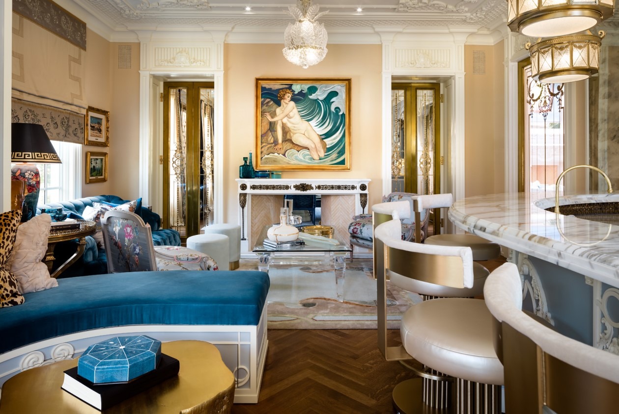 Blue Interiors | Lori Morris Design | Versatile colour enhances every room