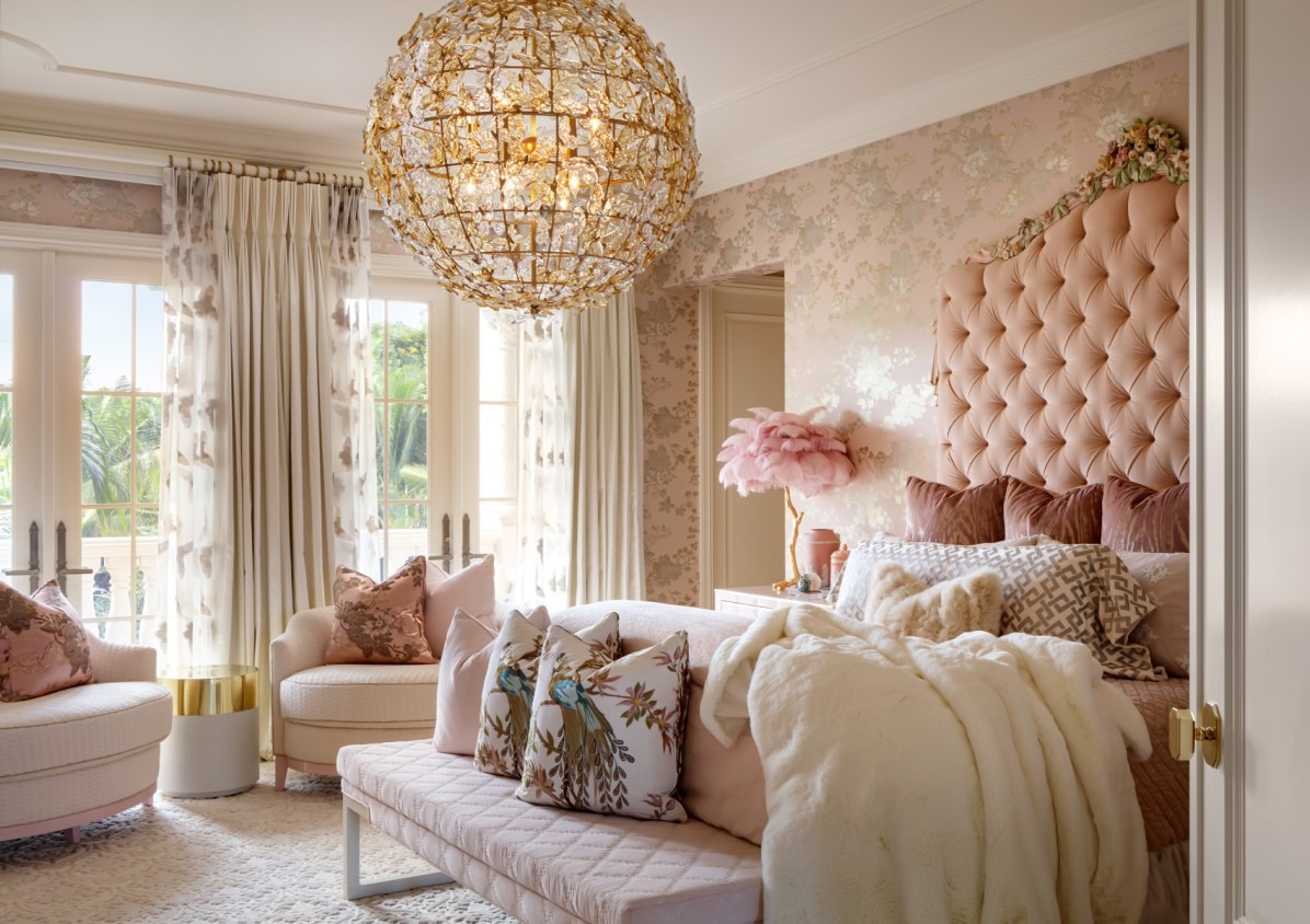Pretty in Pink Interiors | Lori Morris Design | US & Canada